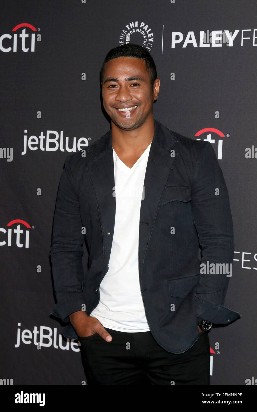 LOS ANGELES - MAR 23: Beulah Koale at the PaleyFest - "Hawaii Five-0 ...