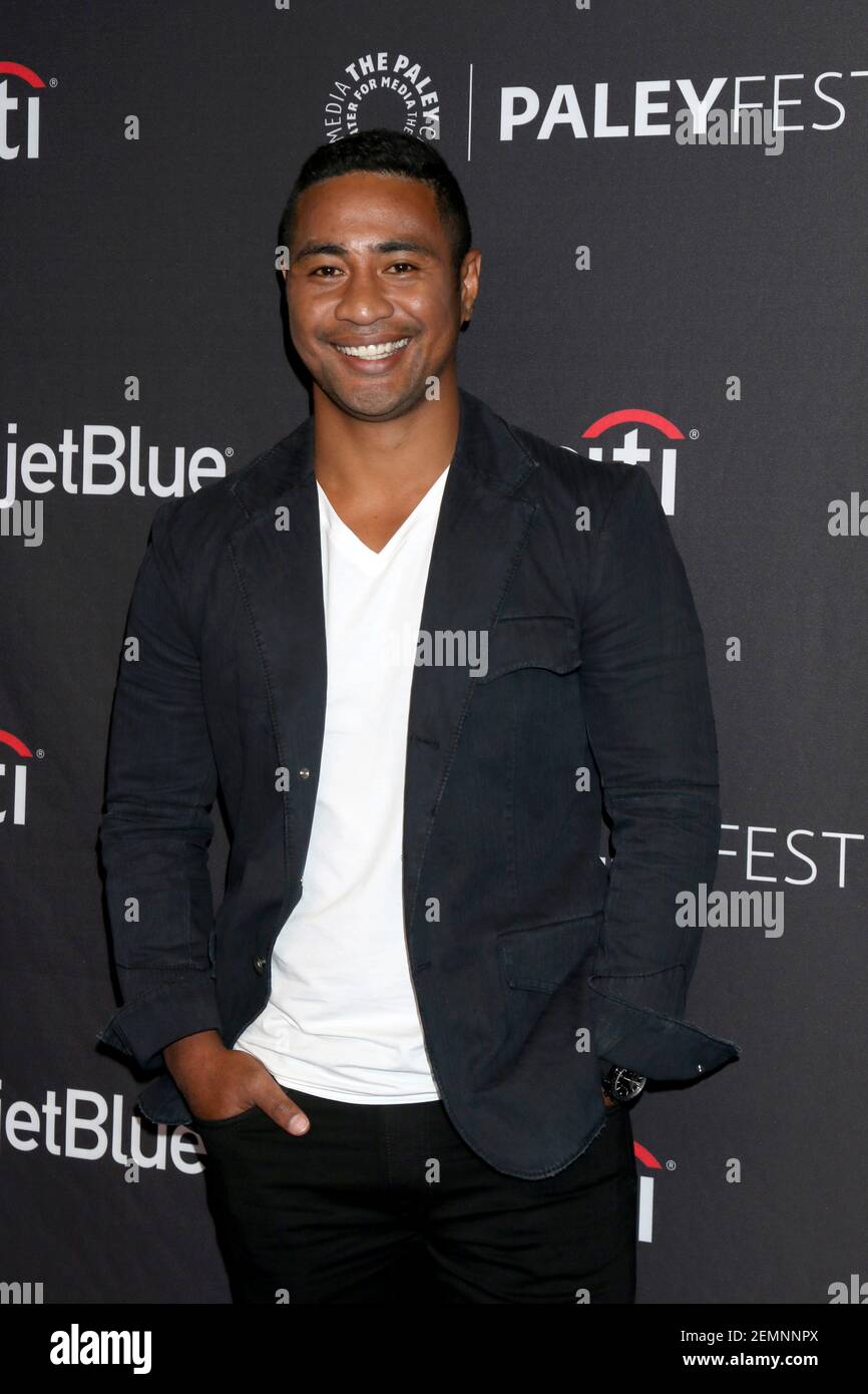 LOS ANGELES - MAR 23: Beulah Koale at the PaleyFest - "Hawaii Five-0 ...