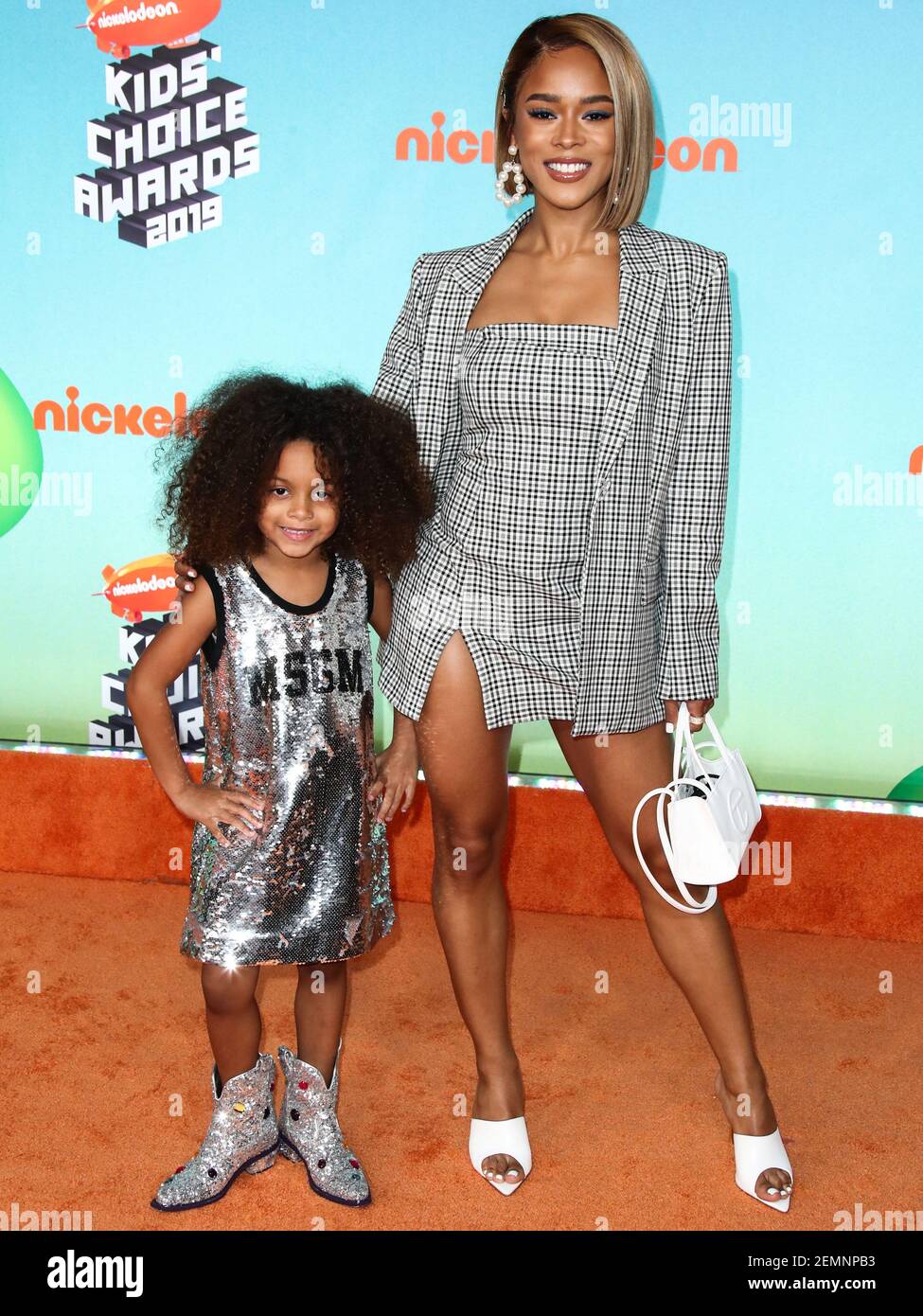 LOS ANGELES, CA, USA - MARCH 23: Yana and Serayah McNeill arrive at ...