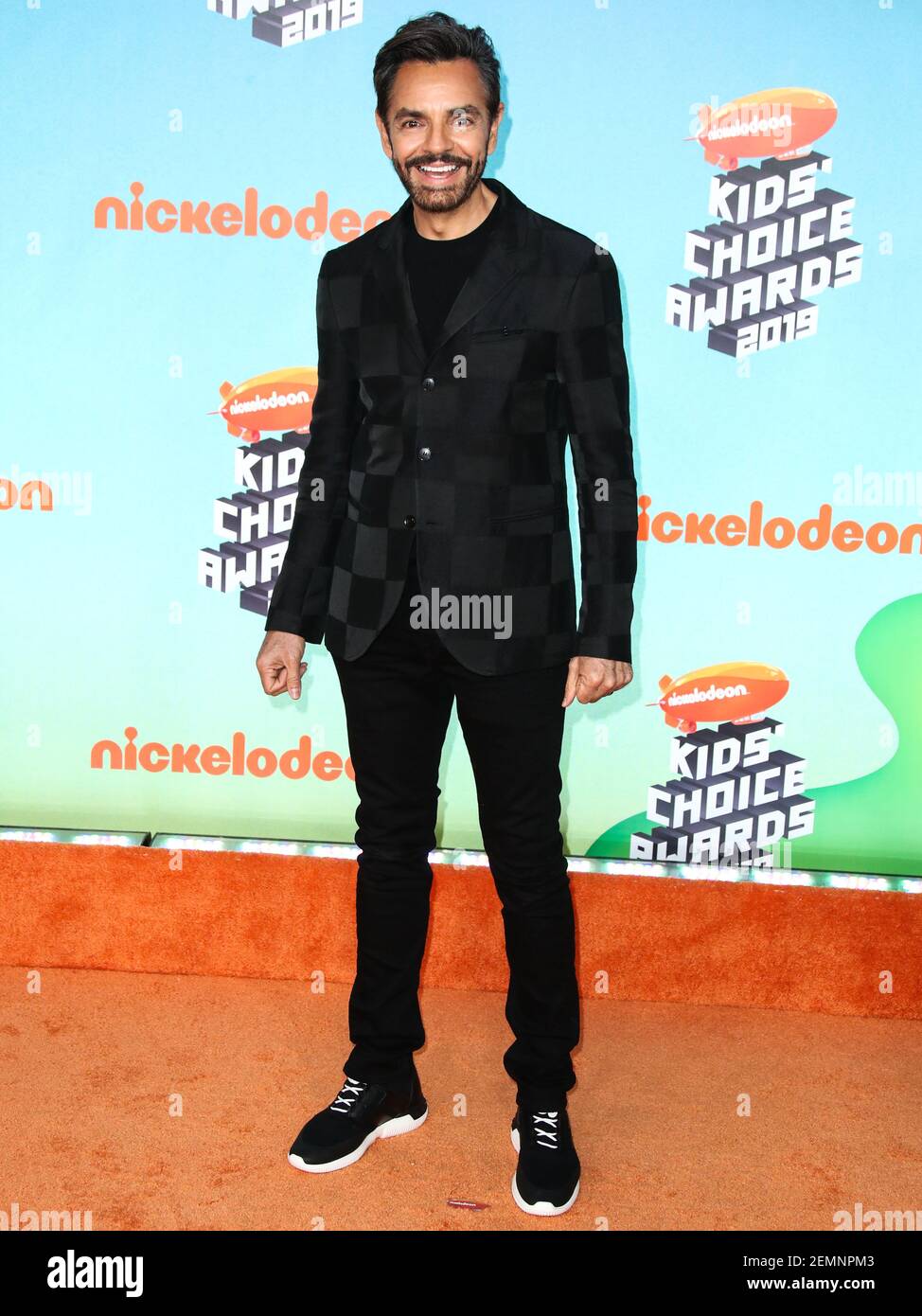 LOS ANGELES, CA, USA - MARCH 23: Eugenio Derbez arrives at Nickelodeon ...