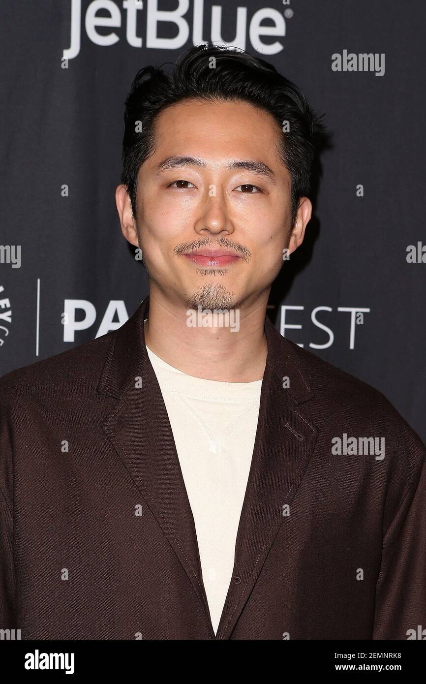 Steven Yeun attends The Paley Center For Media's 2019 PaleyFest LA ...