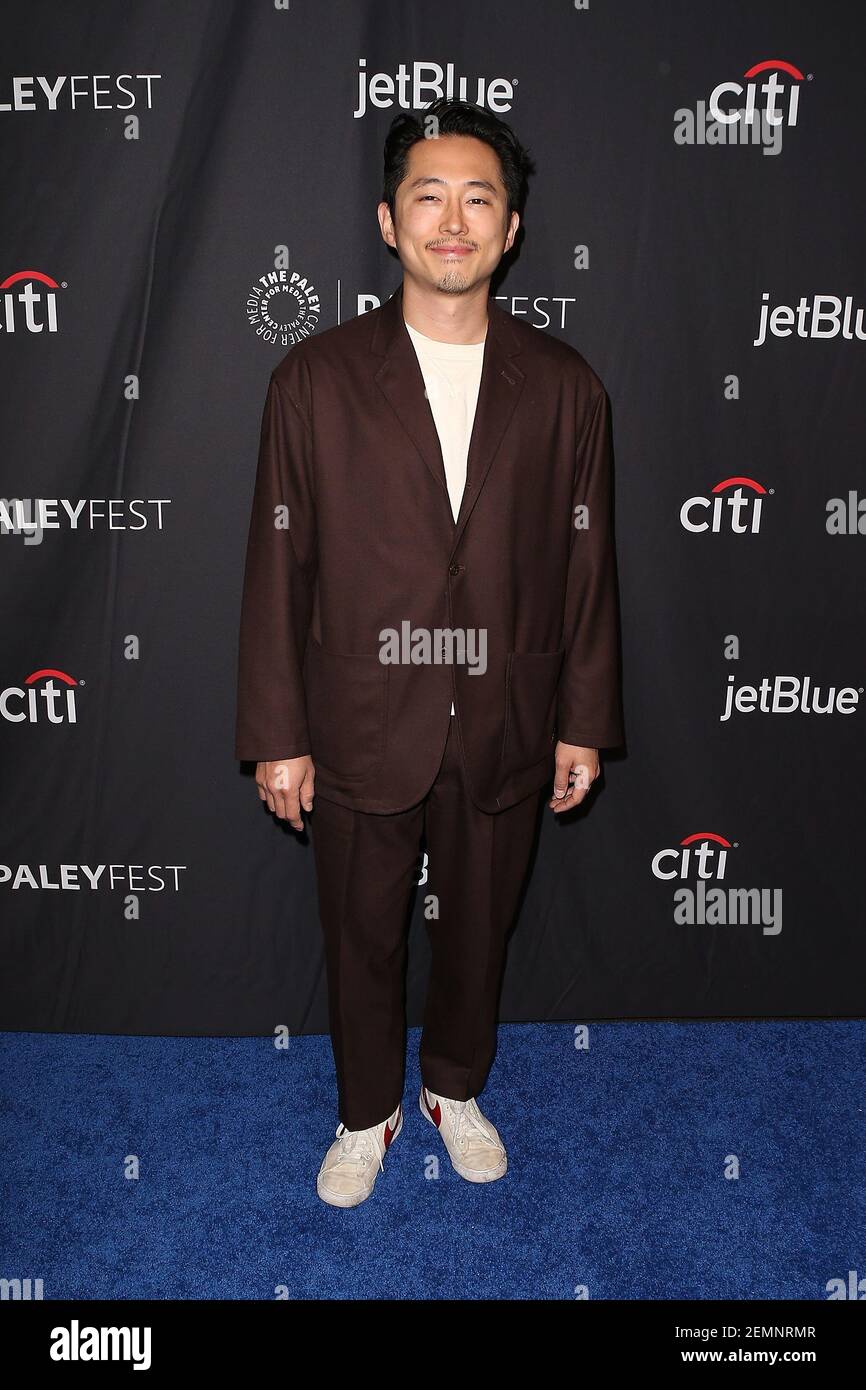 Steven Yeun attends The Paley Center For Media's 2019 PaleyFest LA ...