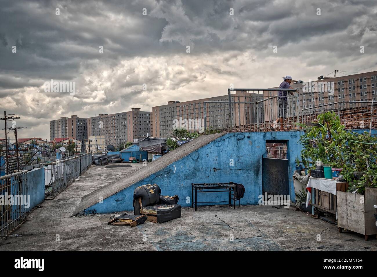 Tondo, slum, Manila, Philippines, bidonville Stock Photo - Alamy