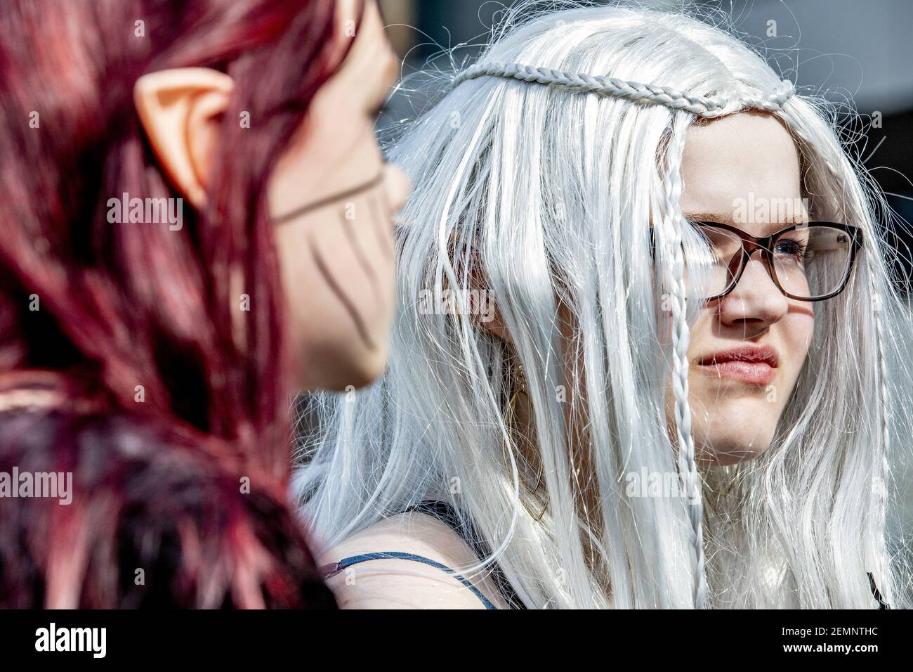 UTRECHT - Dutch Comic Con in Utrecht on March 24, 2019. (Photo by Robin ...