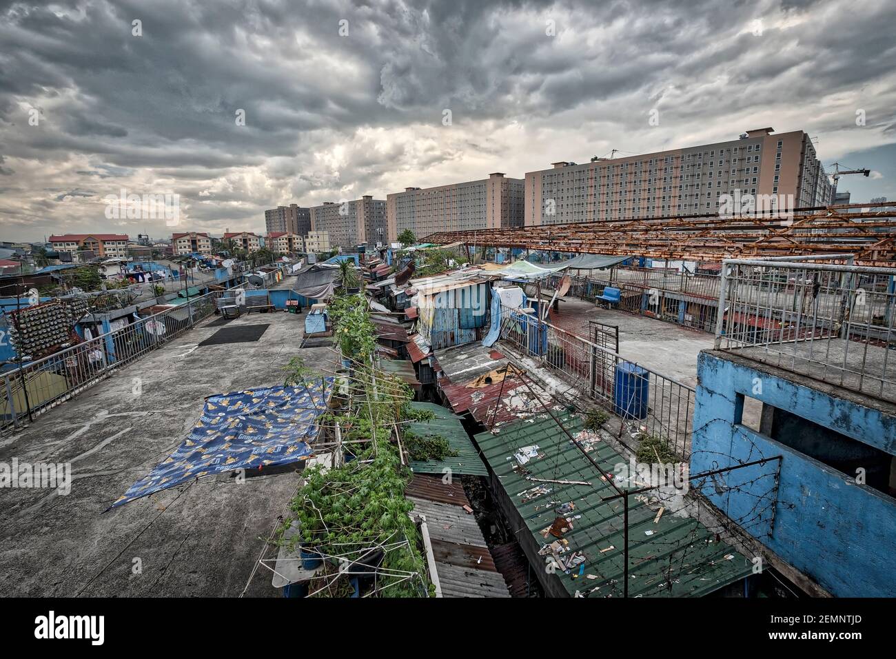 Tondo, slum, Manila, Philippines, bidonville Stock Photo - Alamy