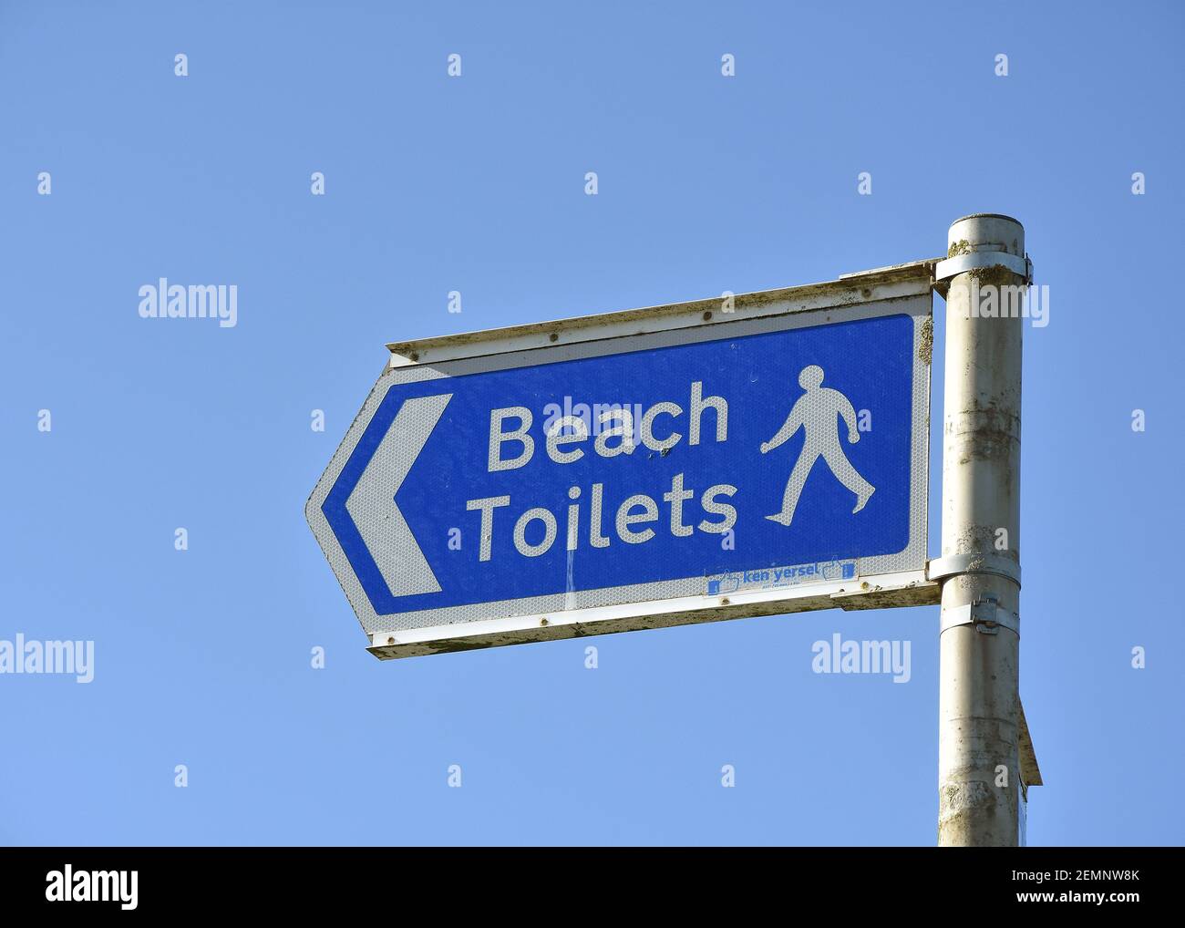 Signs, Signage, North Devon Stock Photo - Alamy