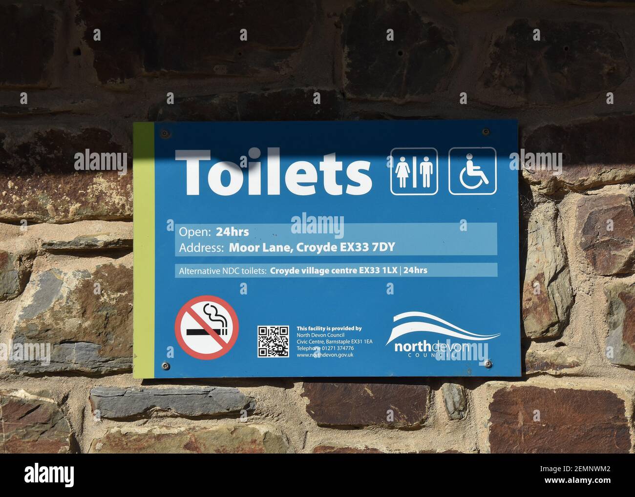 Toilet, Toilets Signs, Signs, Signage, North Devon Stock Photo - Alamy