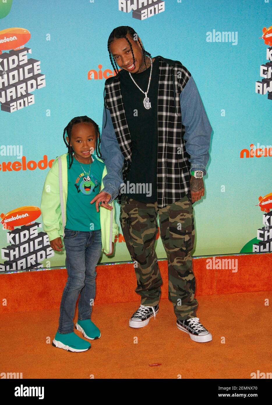 LOS ANGELES, CA - MARCH 23: Tyga, King Cairo Stevenson attend ...