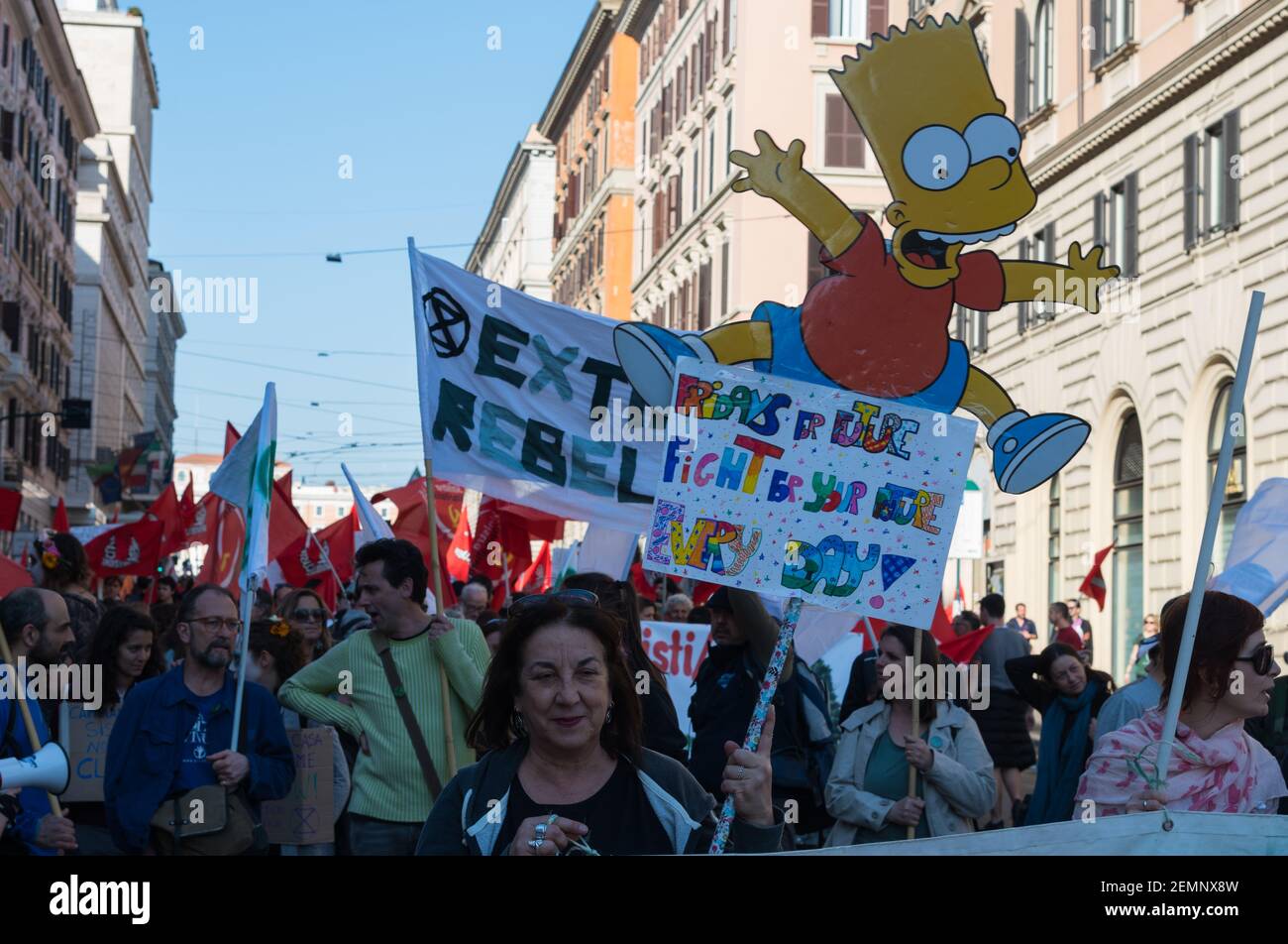 (3/23/2019) Thousands of people demonstrated to stop global warming and ...