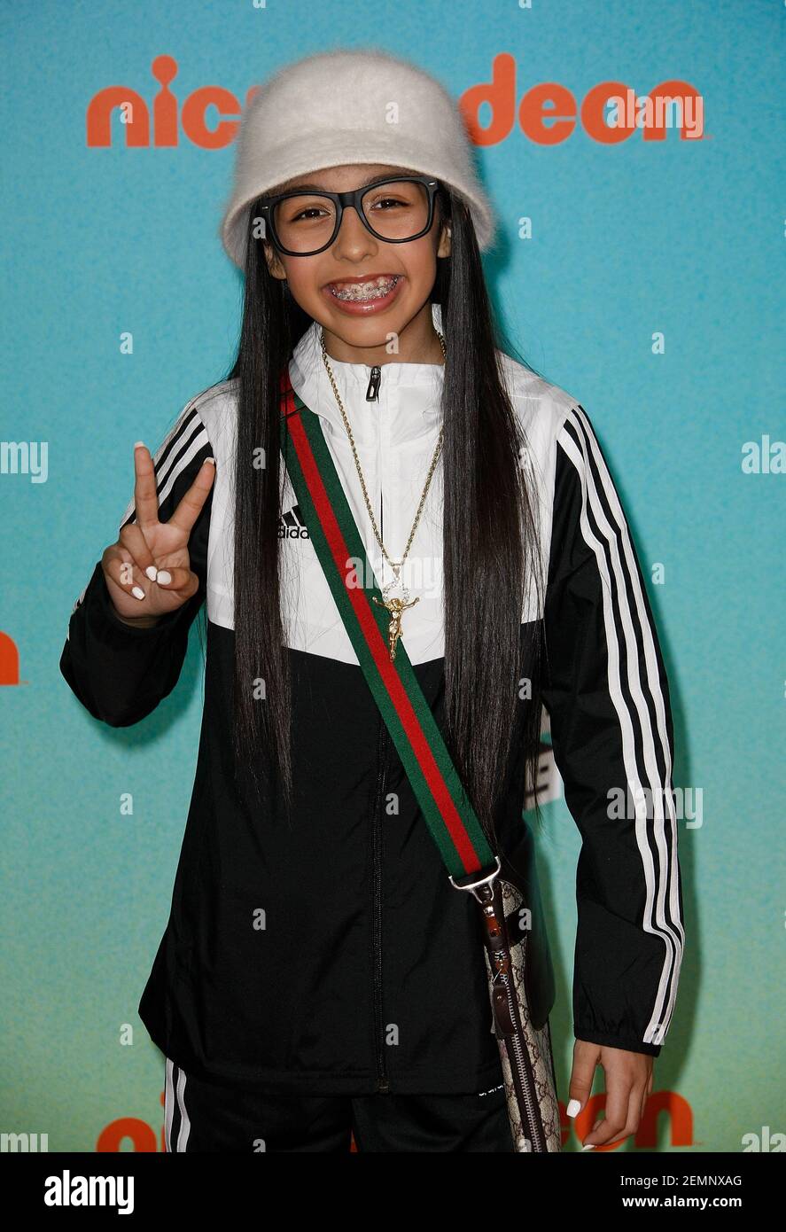 LOS ANGELES, CA - MARCH 23: DJ Livia attends Nickelodeon's 2019 Kids ...