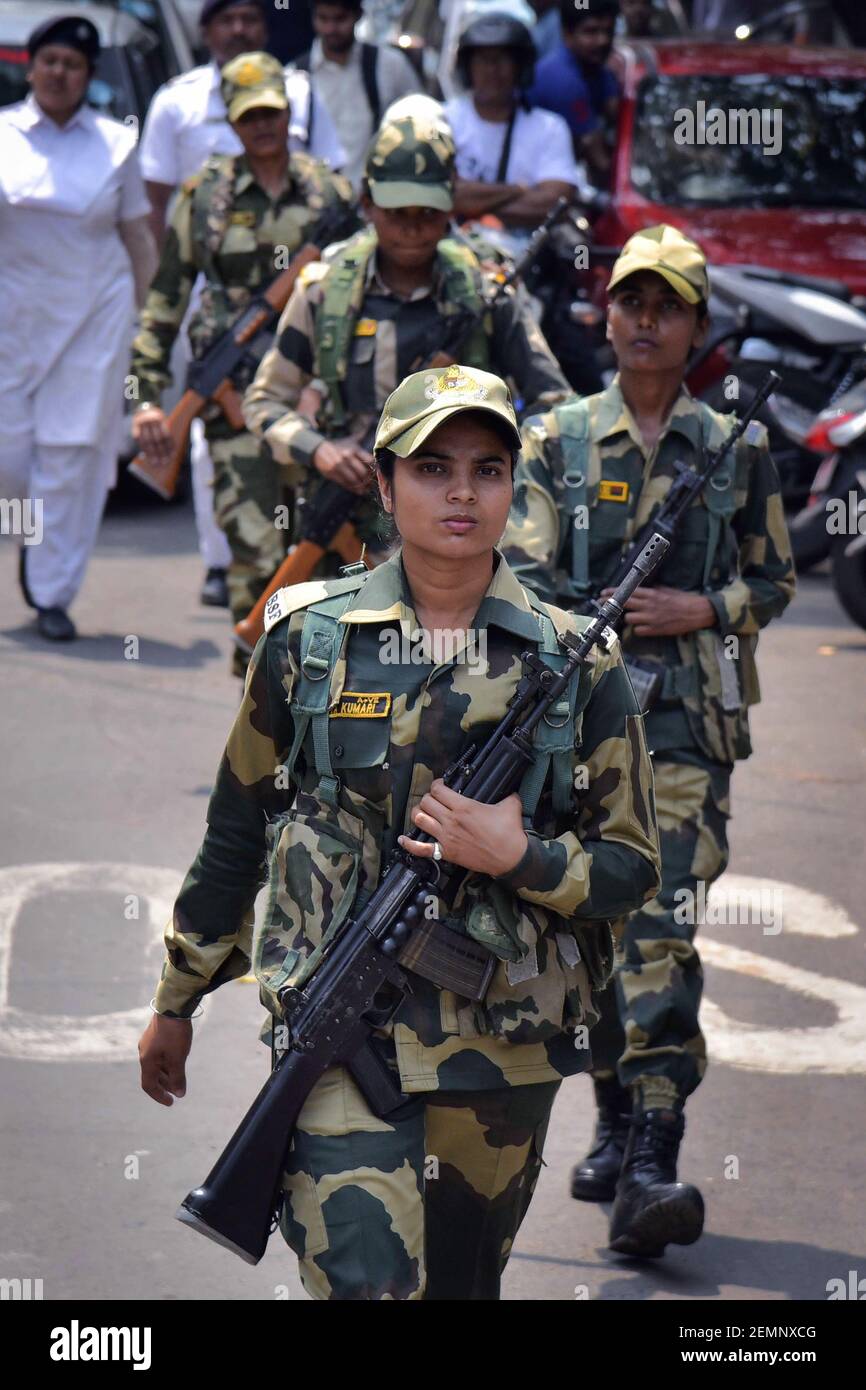 Indian Army Women In Border