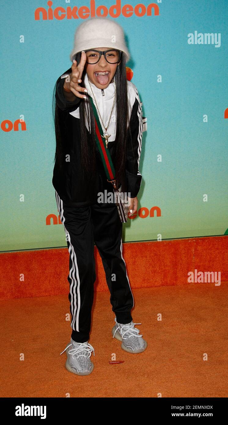 LOS ANGELES, CA - MARCH 23: DJ Livia attends Nickelodeon's 2019 Kids ...