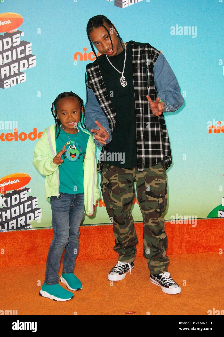 LOS ANGELES, CA - MARCH 23: Tyga, King Cairo Stevenson attend ...