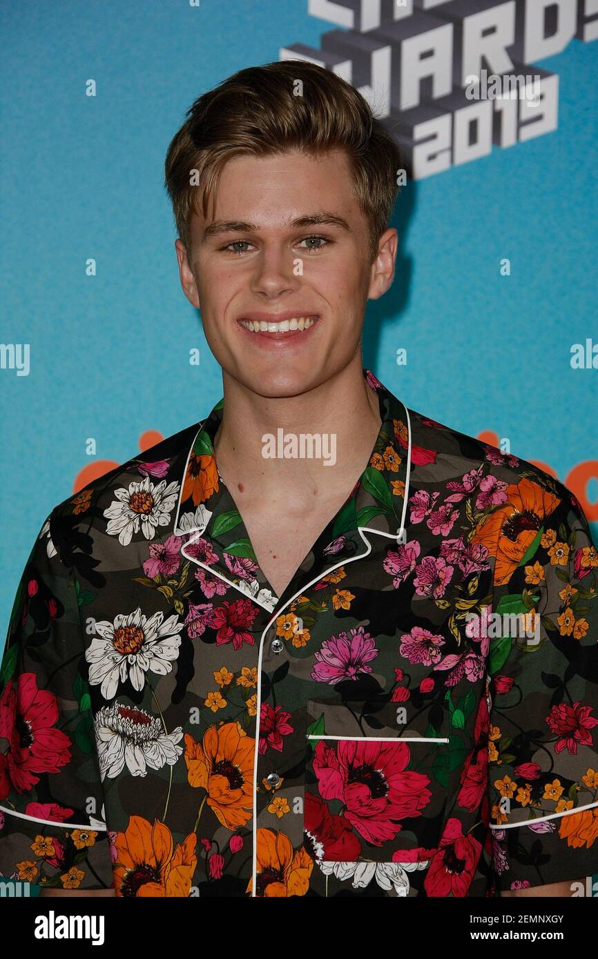 LOS ANGELES, CA - MARCH 23: Owen Joyner attends Nickelodeon's 2019 Kids ...