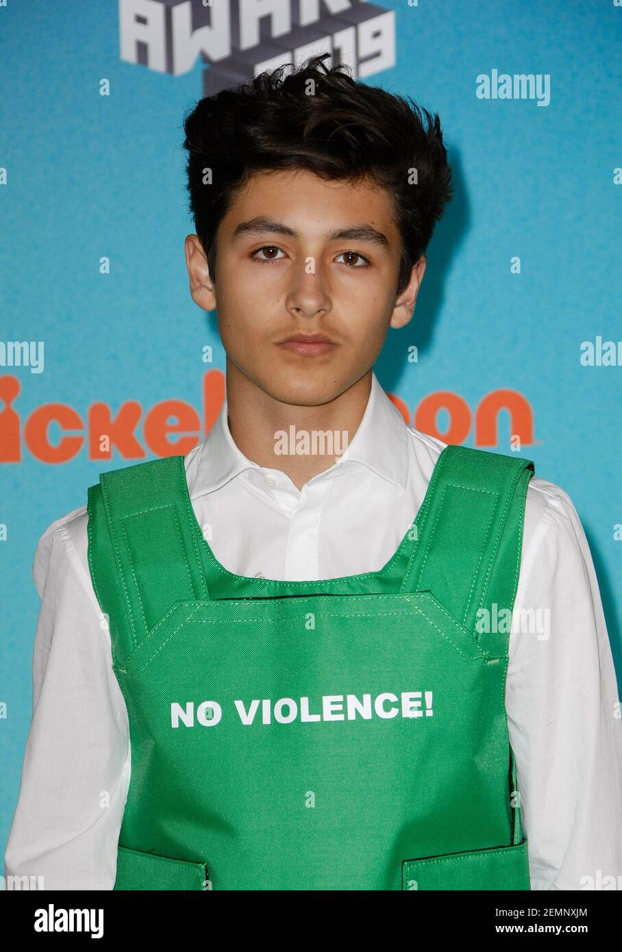 LOS ANGELES, CA - MARCH 23: Marcel Ruiz attends Nickelodeon's 2019 Kids ...