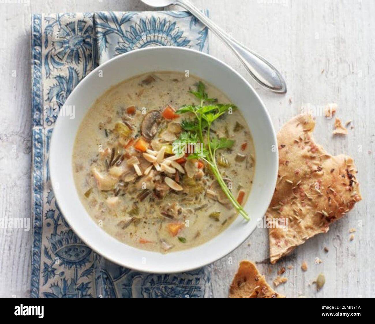 Minnesota's unofficial state dish: Wild rice soup. (Photo by Provided ...