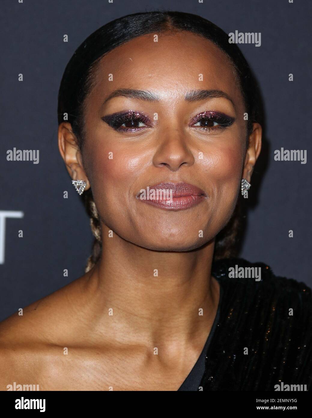 HOLLYWOOD, LOS ANGELES, CA, USA - MARCH 24: Actress Melanie Liburd ...