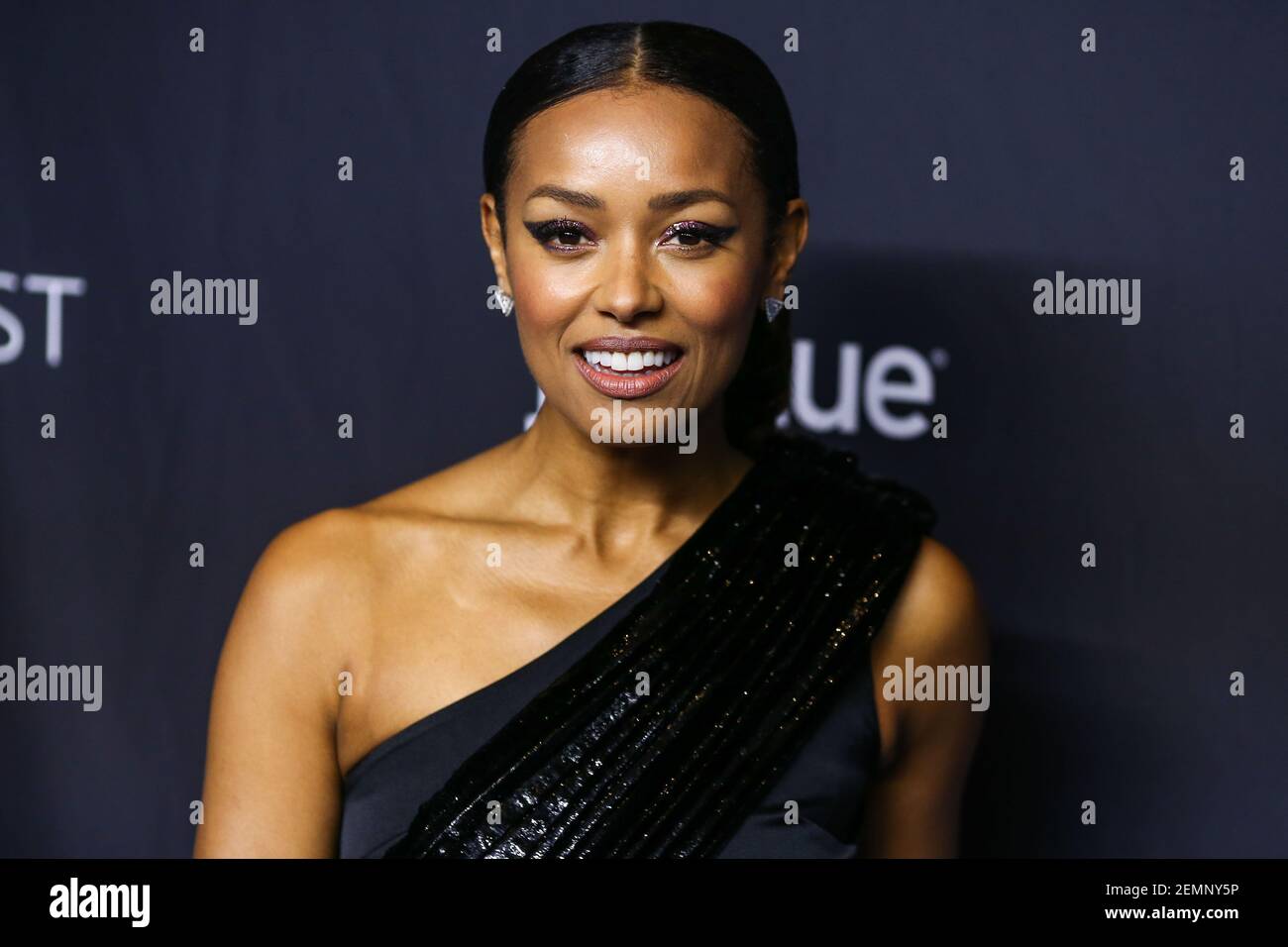 HOLLYWOOD, LOS ANGELES, CA, USA - MARCH 24: Actress Melanie Liburd ...