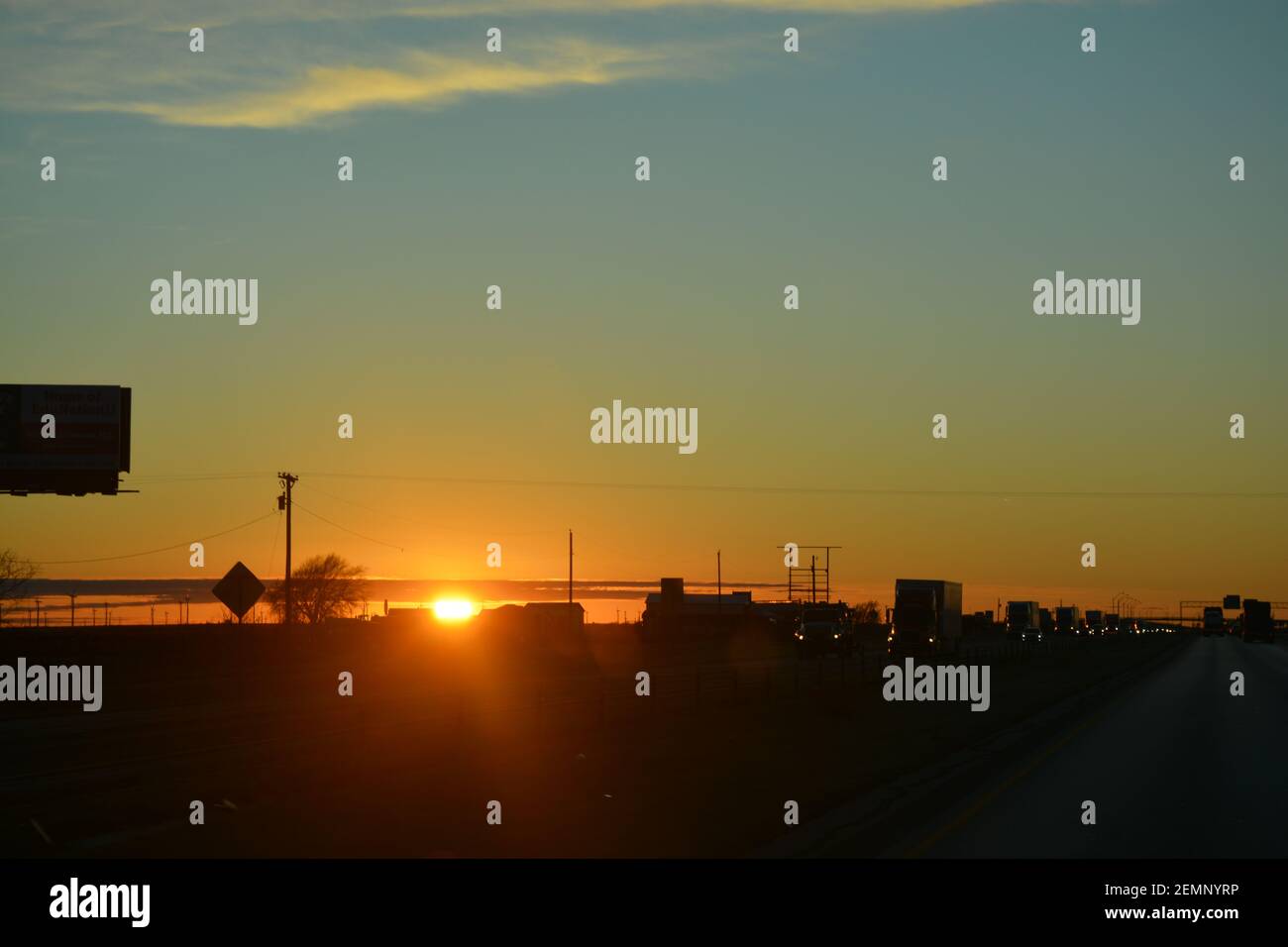 Texas highways hi-res stock photography and images - Alamy