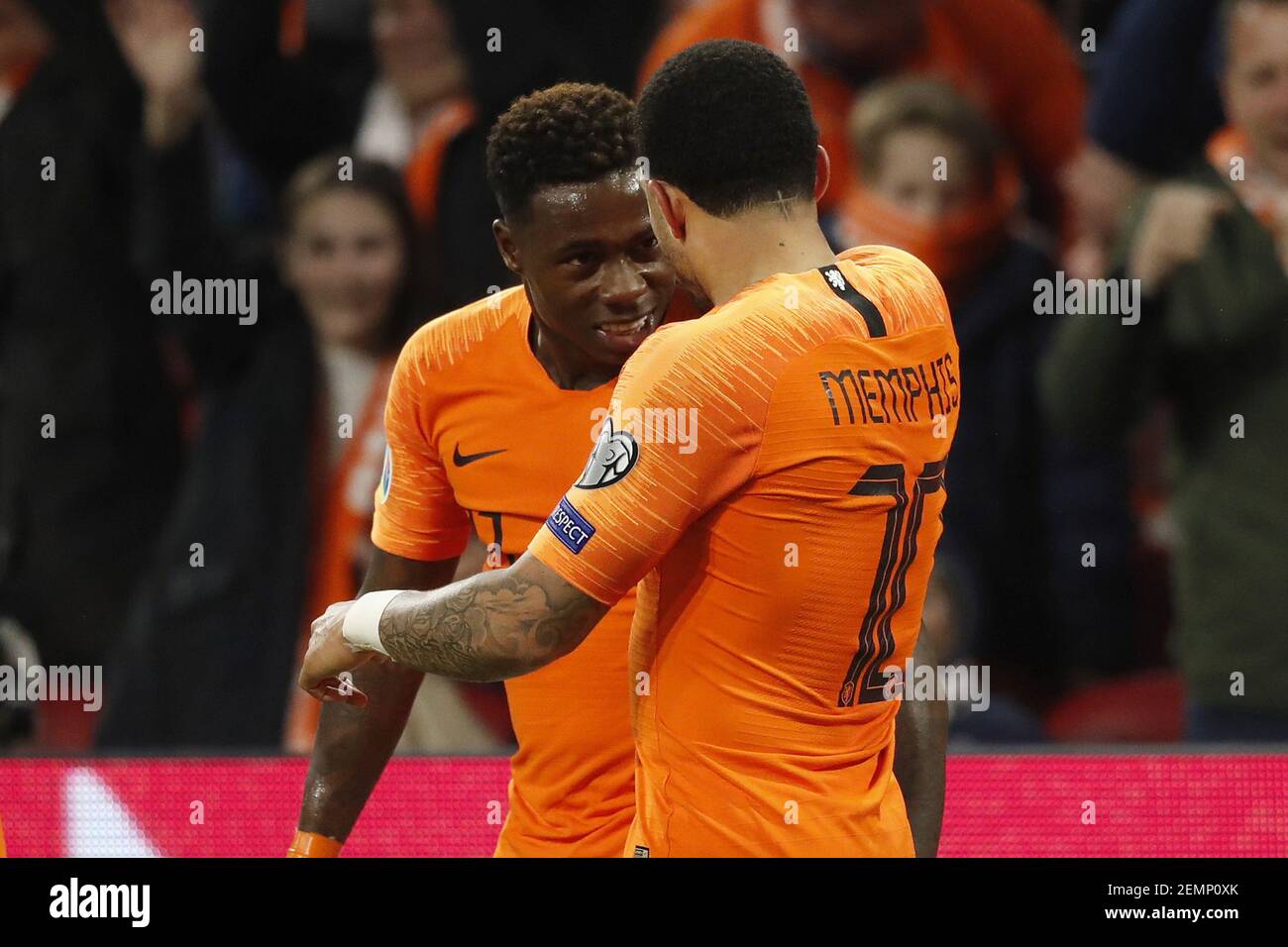 AMSTERDAM, Football, 24-03-2019, Euro qualification, Stadium Johan ...