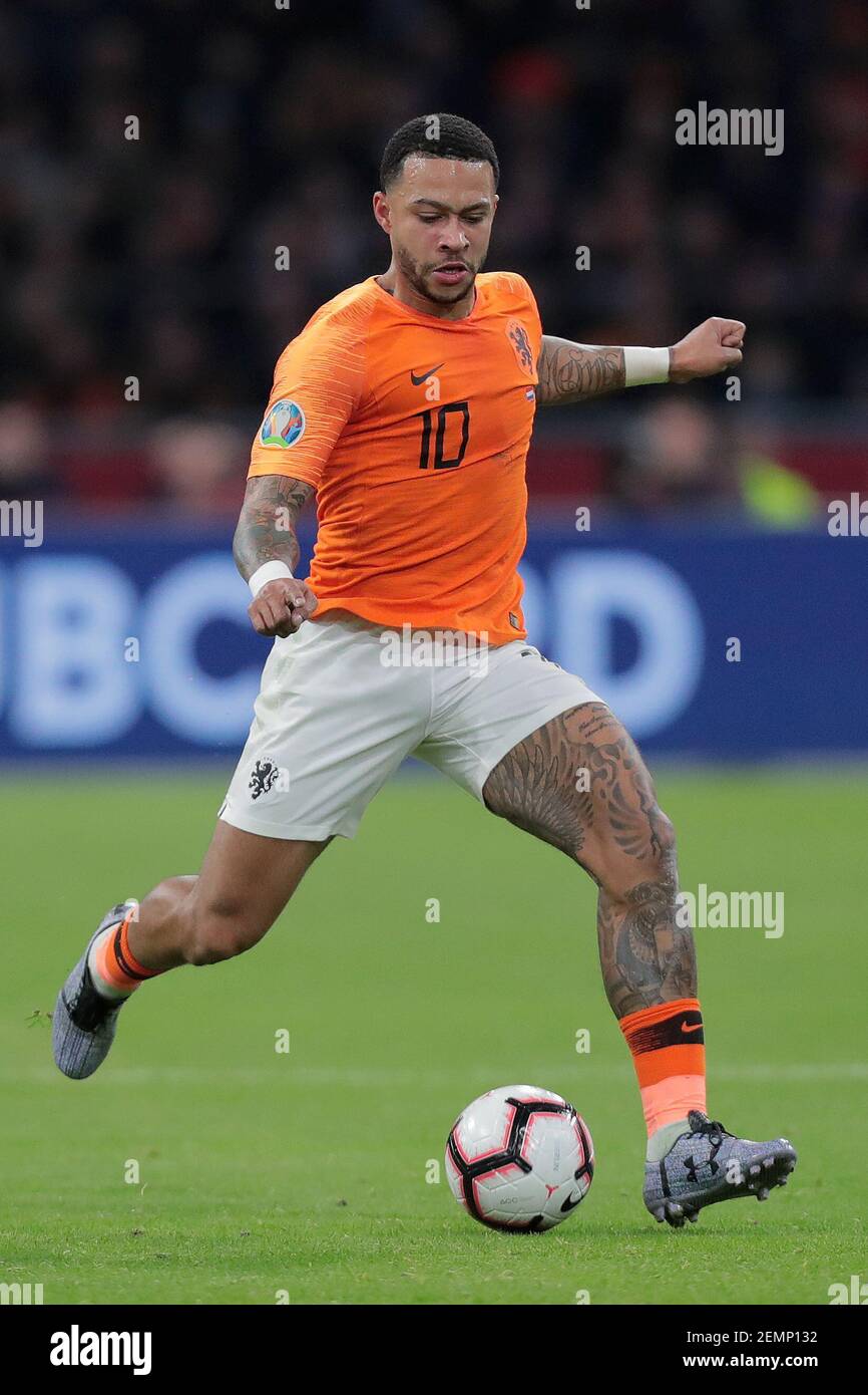 AMSTERDAM, Football, 24-03-2019, Euro qualification, Stadium Johan ...