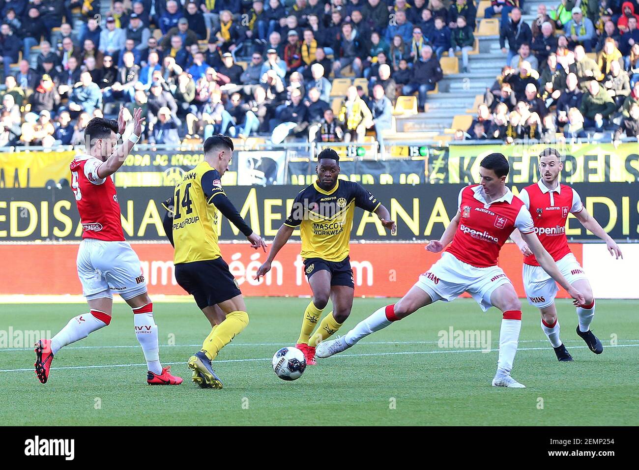 KERKRADE, Netherlands, 24-03-2019, football, Dutch Keuken Kampioen ...