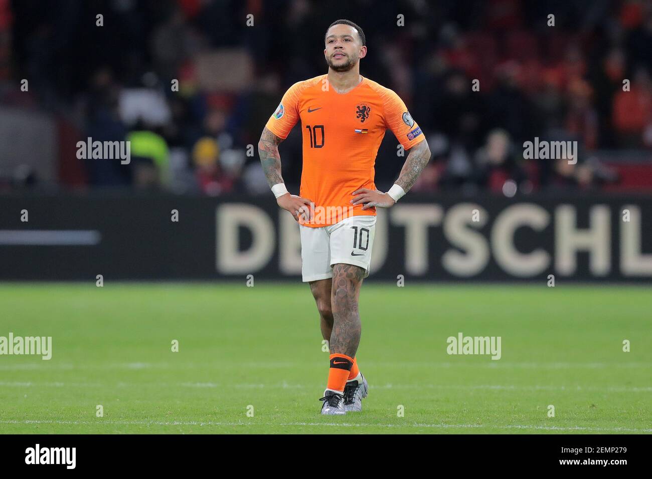 AMSTERDAM, Football, 24-03-2019, Euro qualification, Stadium Johan ...