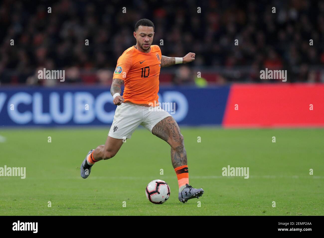 AMSTERDAM, Football, 24-03-2019, Euro qualification, Stadium Johan ...