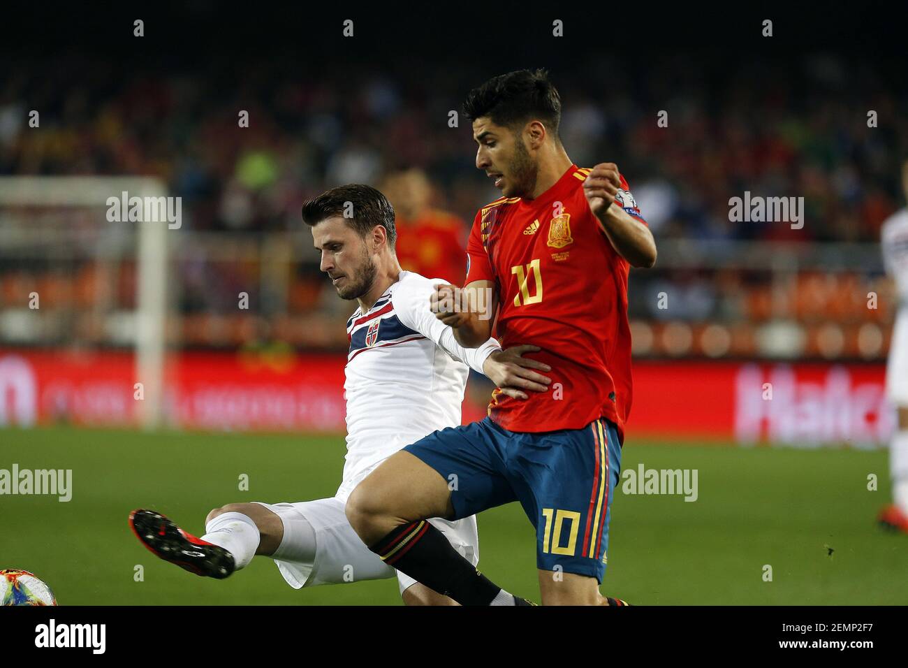 during the Qualifiers - Group F to Euro 2020 football match between ...