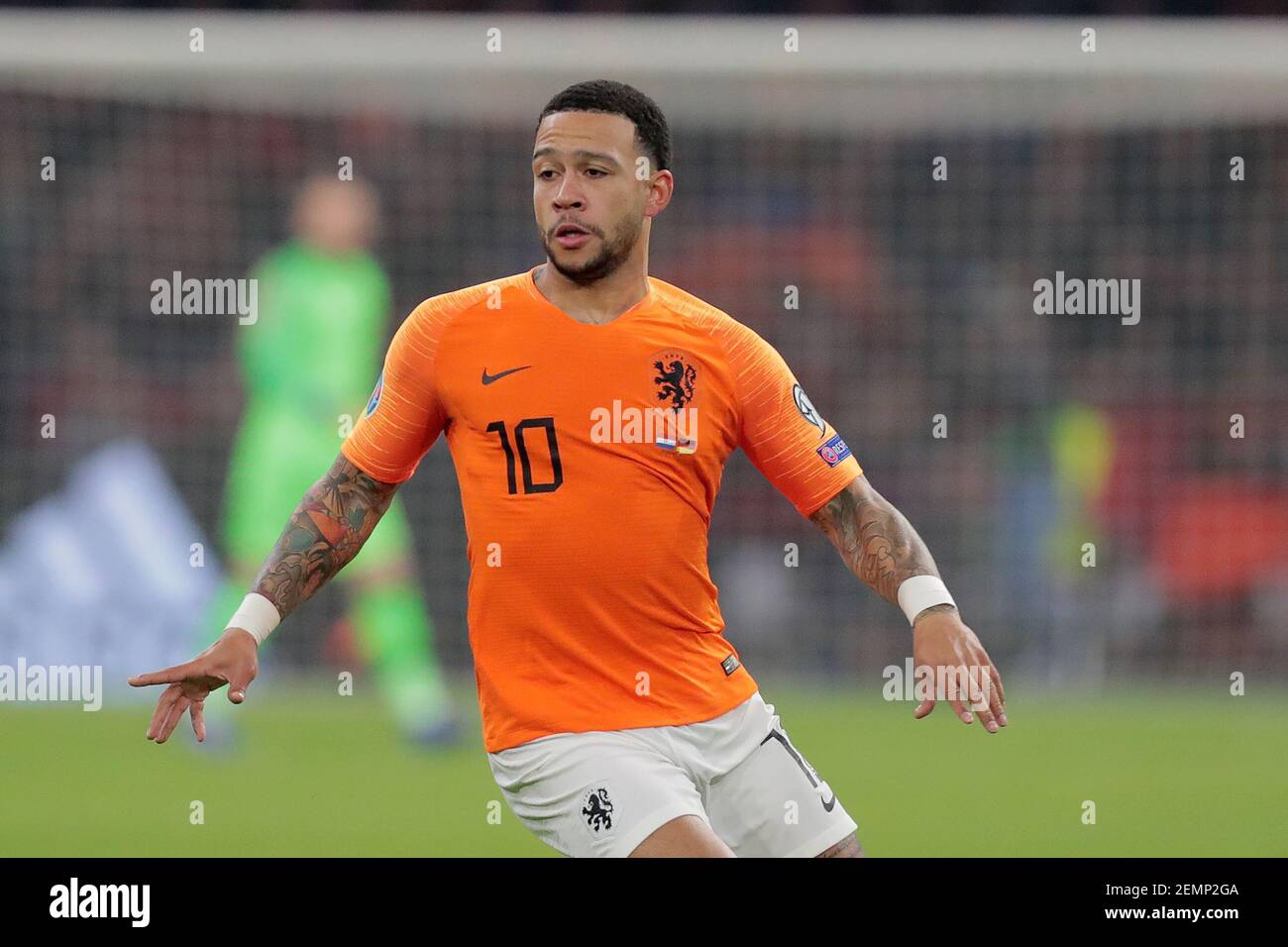 AMSTERDAM, Football, 24-03-2019, Euro qualification, Stadium Johan ...