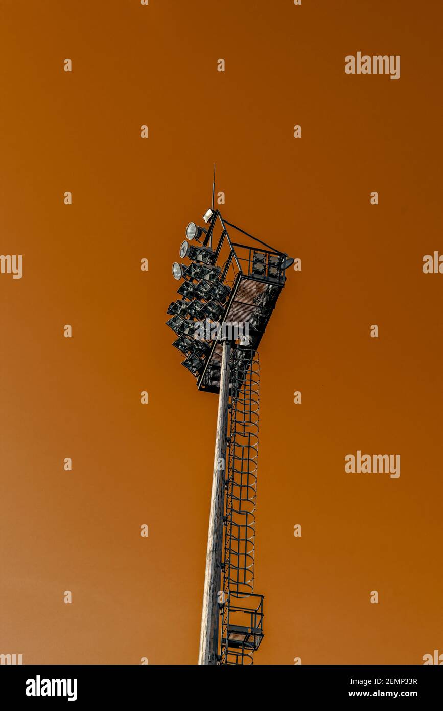 High mast lighting hi-res stock photography and images - Alamy