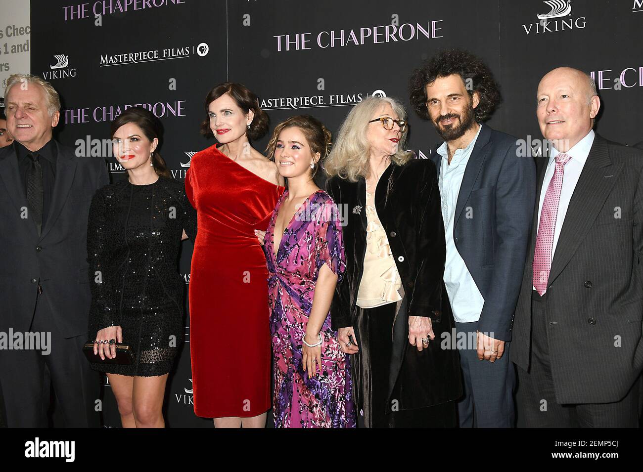 Victoria Hill, actress Elizabeth McGovern and actress Haley Lu ...