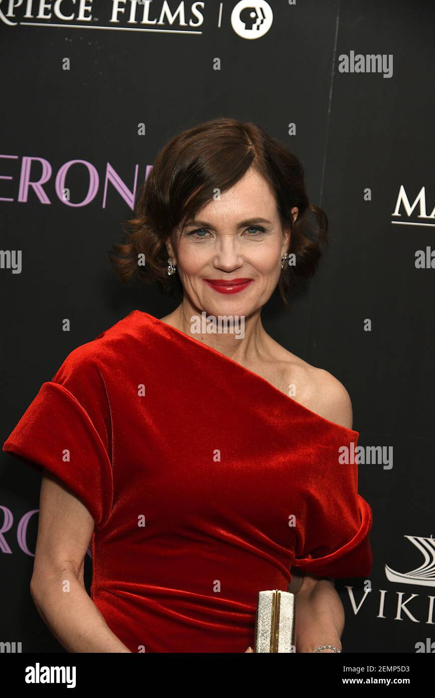actress Elizabeth McGovern attends "The Chaperone" New York Premiere on ...