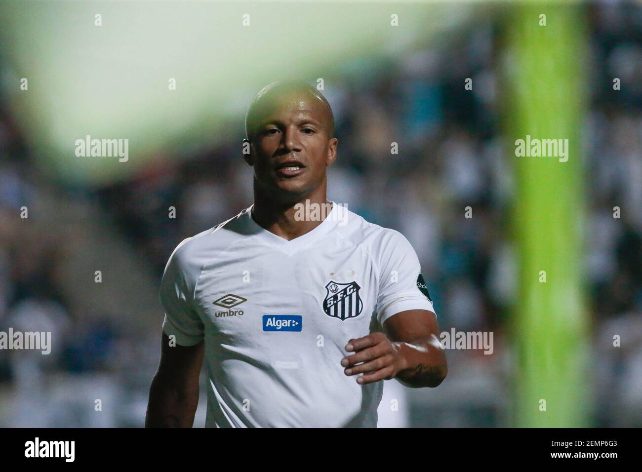 SP - Sao Paulo - 03/23/2019 - Paulista 2019, Santos vs. Red Bull Brasil - Santos player Carlos ...