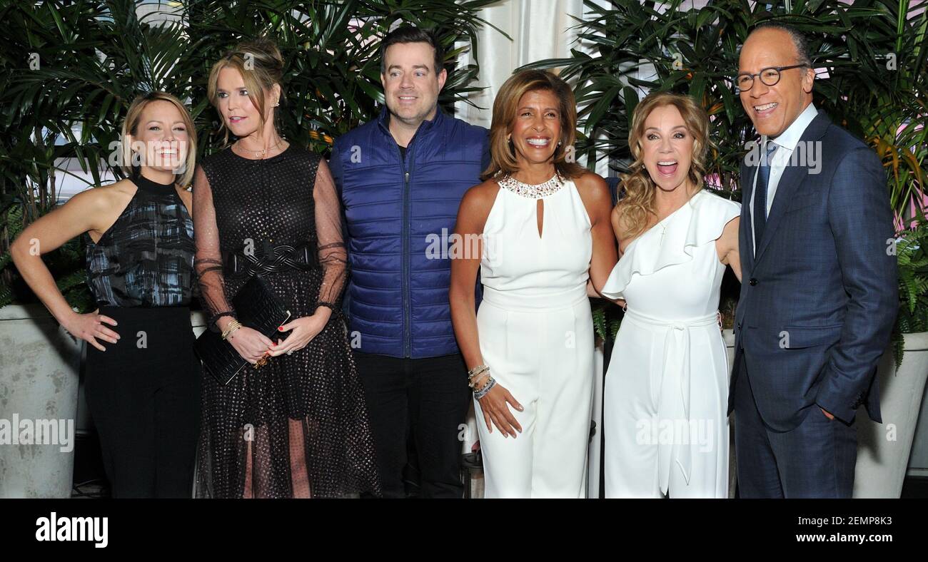 Today Show journalists, L-R: Dylan Dreyer, Savannah Guthrie, Carson ...