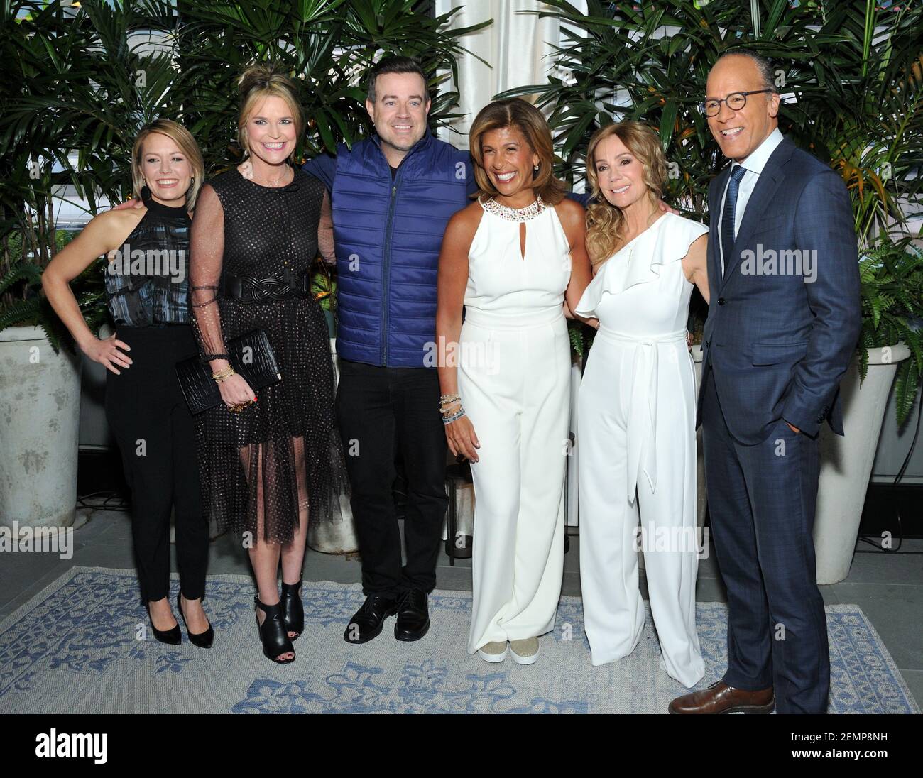 Today Show journalists, L-R: Dylan Dreyer, Savannah Guthrie, Carson ...