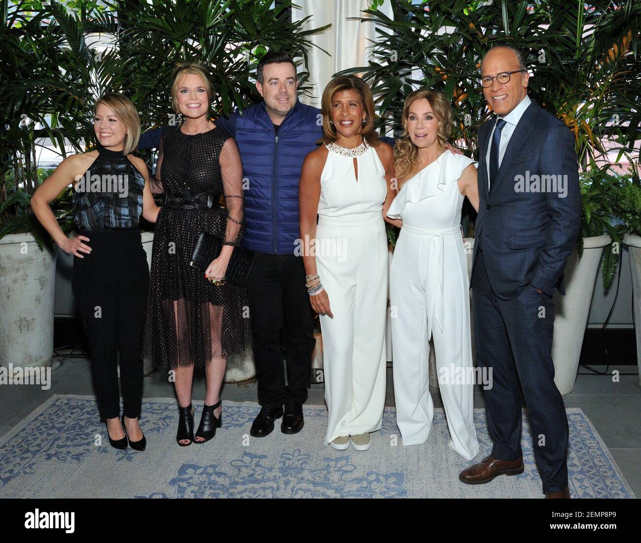 Today Show journalists, L-R: Dylan Dreyer, Savannah Guthrie, Carson ...