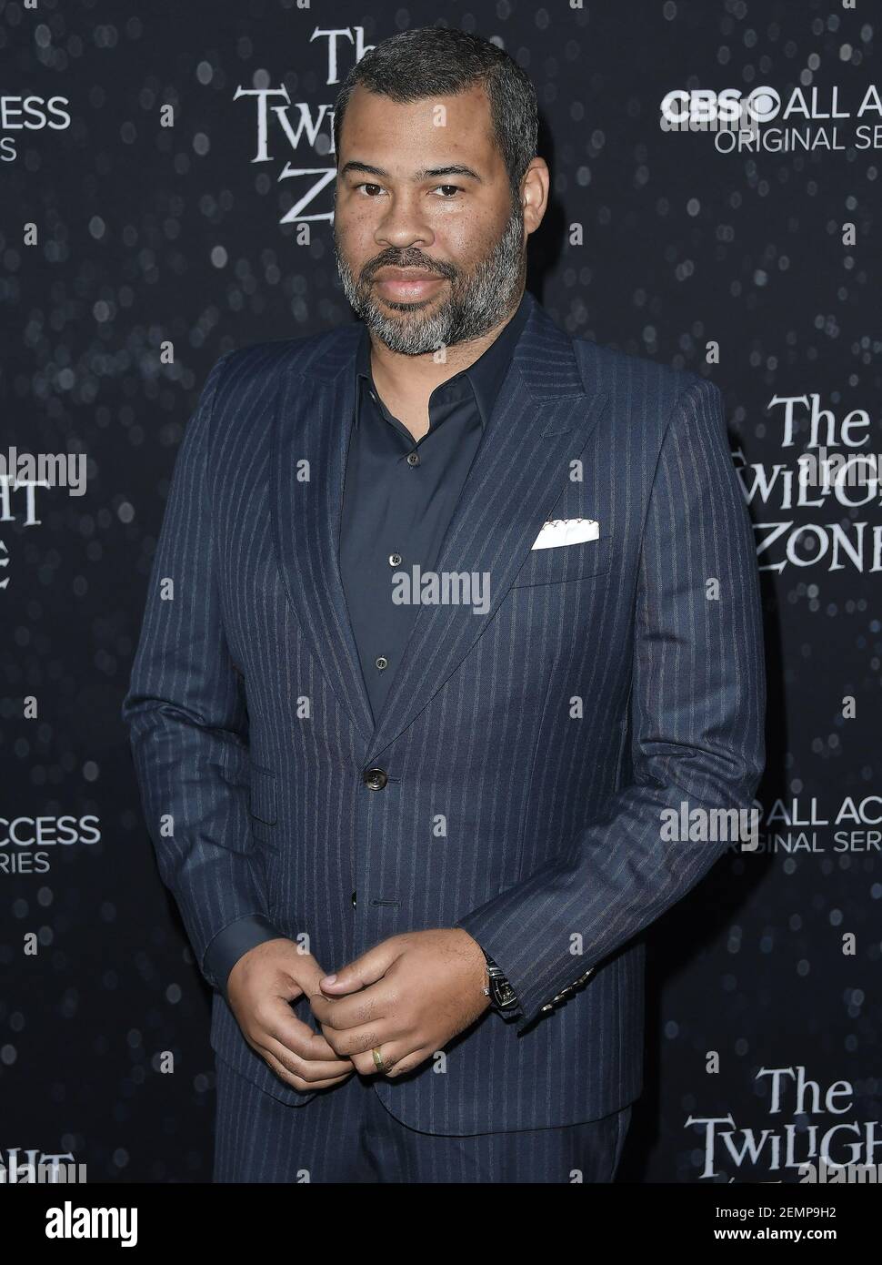 Jordan Peele arrives at the CBS All Access New Series "The Twilight ...