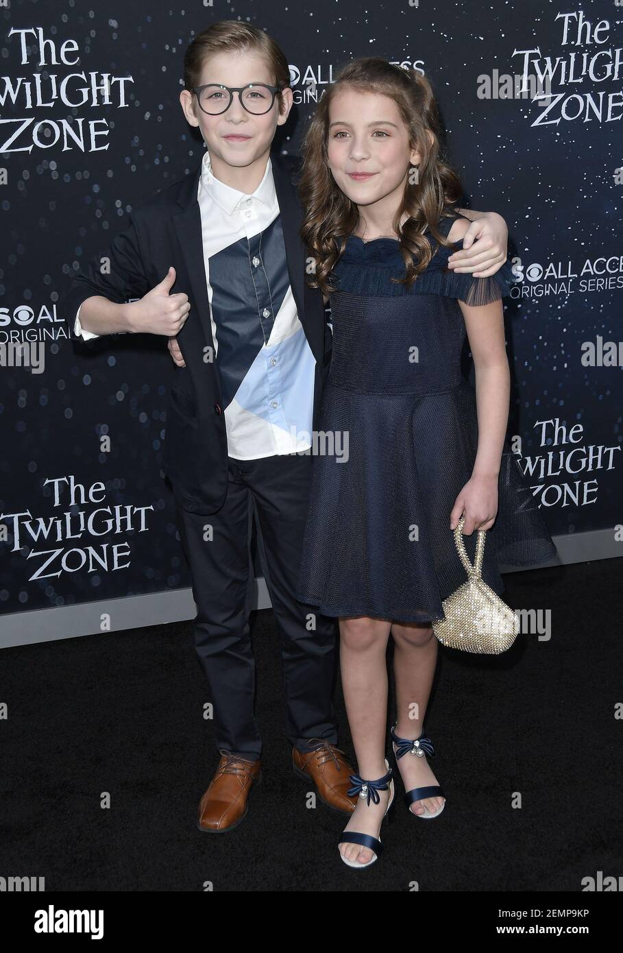 (L-R) Jacob Tremblay and Erica Tremblay at the CBS All Access New ...