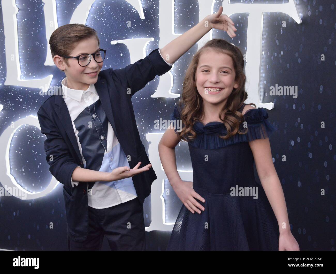 (L-R) Jacob Tremblay and Erica Tremblay at the CBS All Access New ...