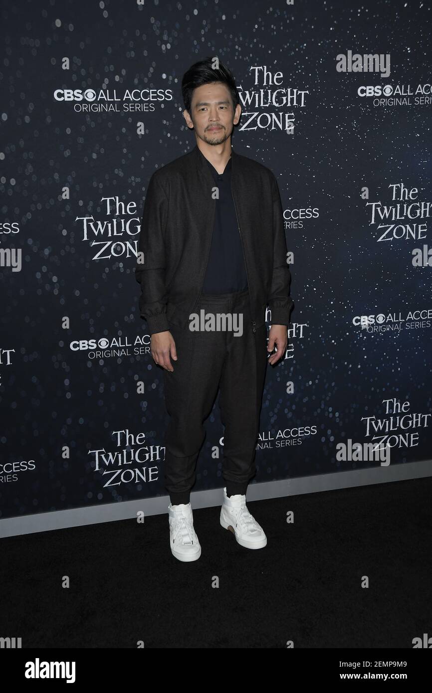 John Cho arrives at the CBS All Access New Series "The Twilight Zone ...