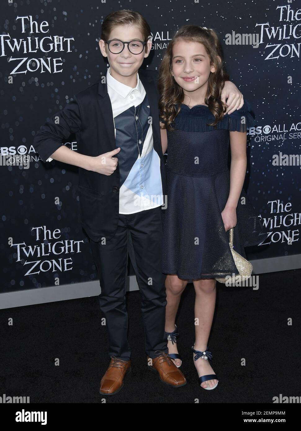 (L-R) Jacob Tremblay and Erica Tremblay at the CBS All Access New ...