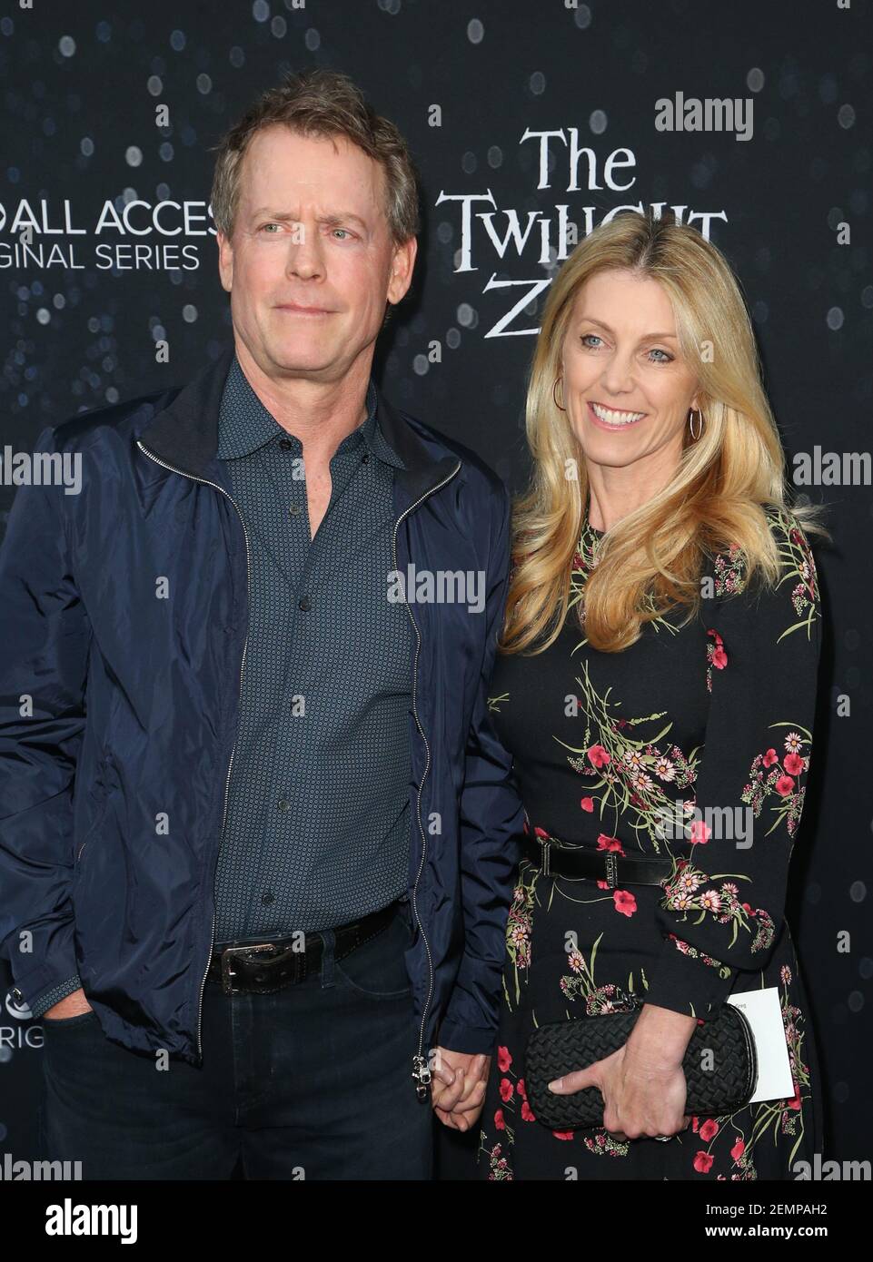 26 March 2019 - West Hollywood, California - Greg Kinnear, Helen Labdon ...