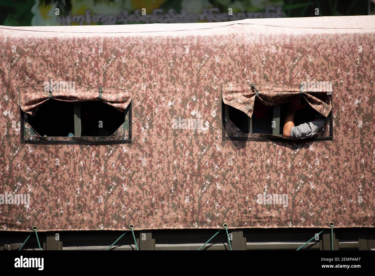 Myanmar police hi-res stock photography and images - Alamy