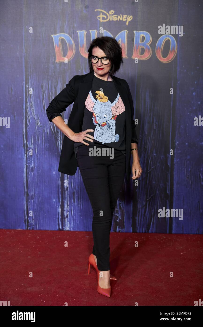 Silvia Abril attends to Dumbo premiere at Principe Pio Theatre in ...