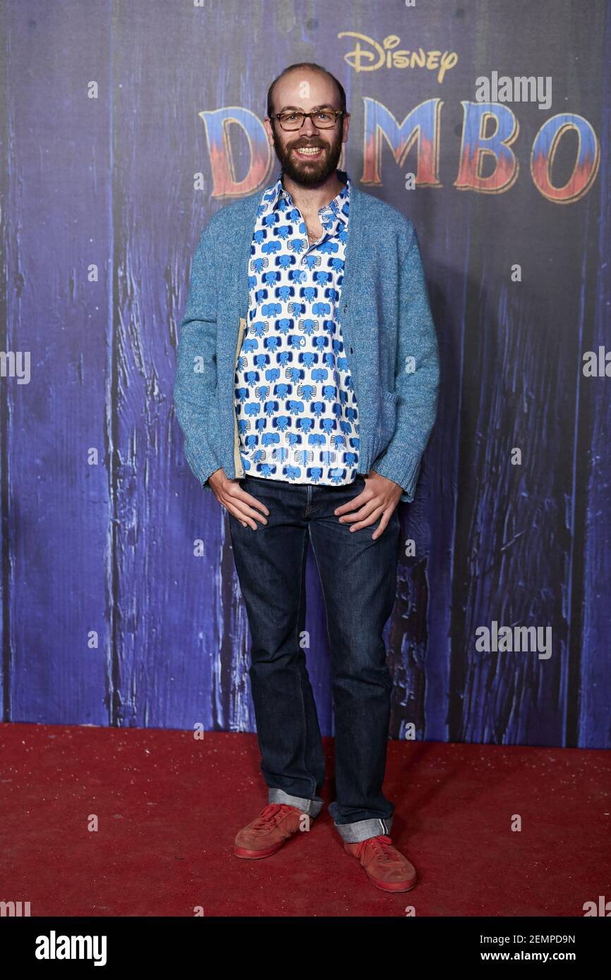 Tristan Ramirez attends to Dumbo premiere at Principe Pio Theatre in ...