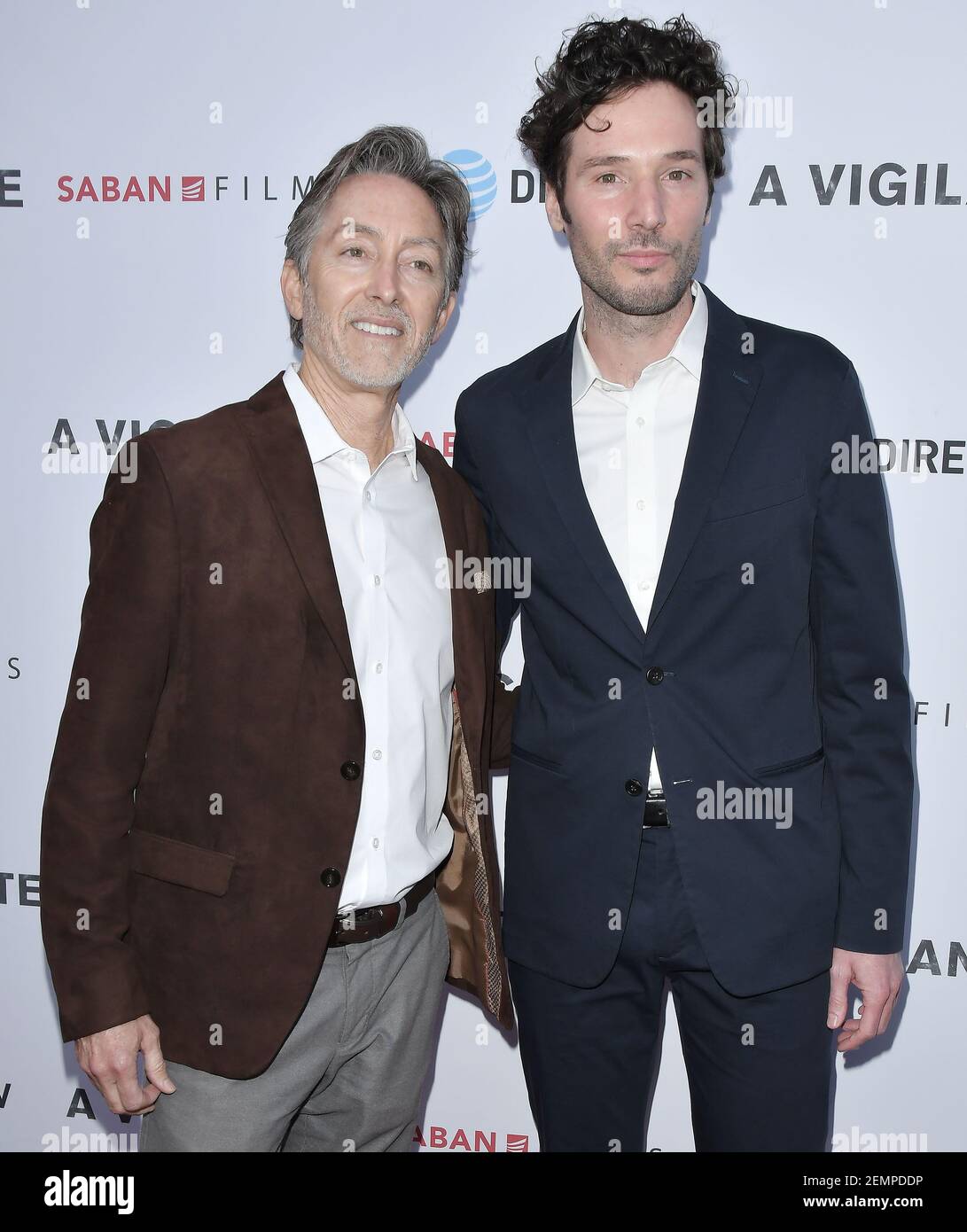 (L-R) Bill Bromley and Jonathan Saba at "A Vigilante" Los Angeles ...