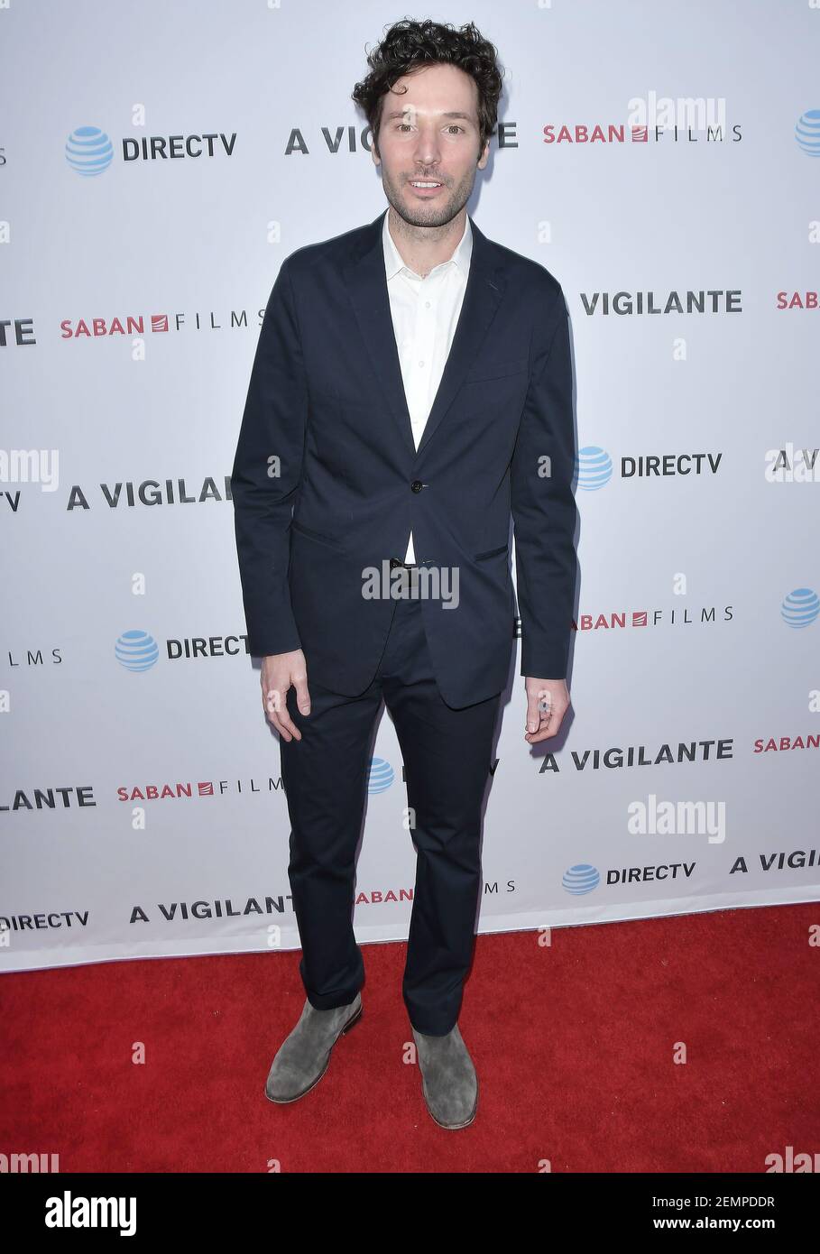 Jonathan Saba arrives at "A Vigilante" Los Angeles Screening held at ...