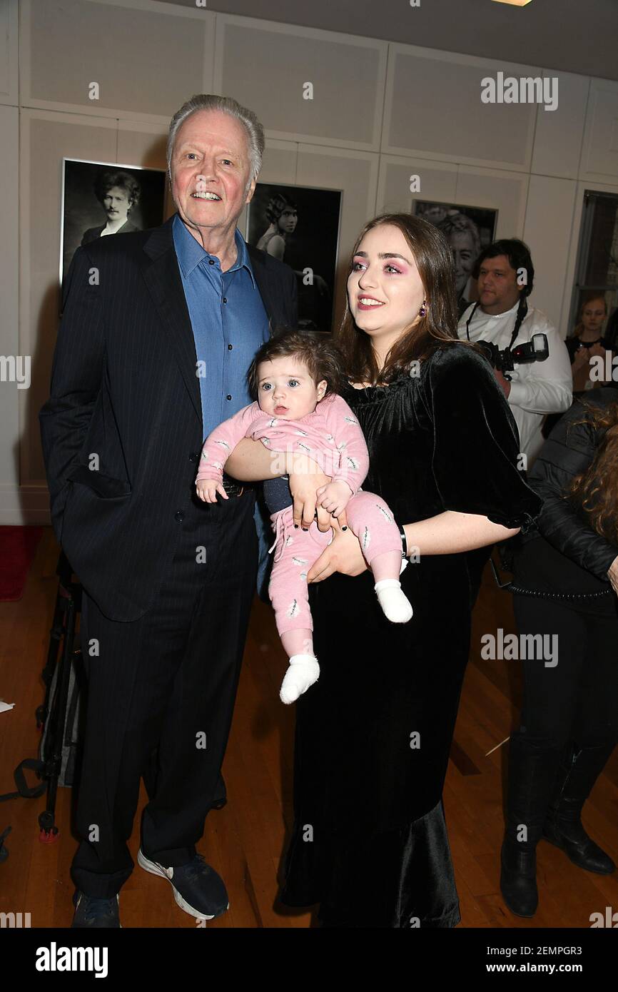 actor Jon Voight and Schmuly Boteachs grandchild and daughter attends ...