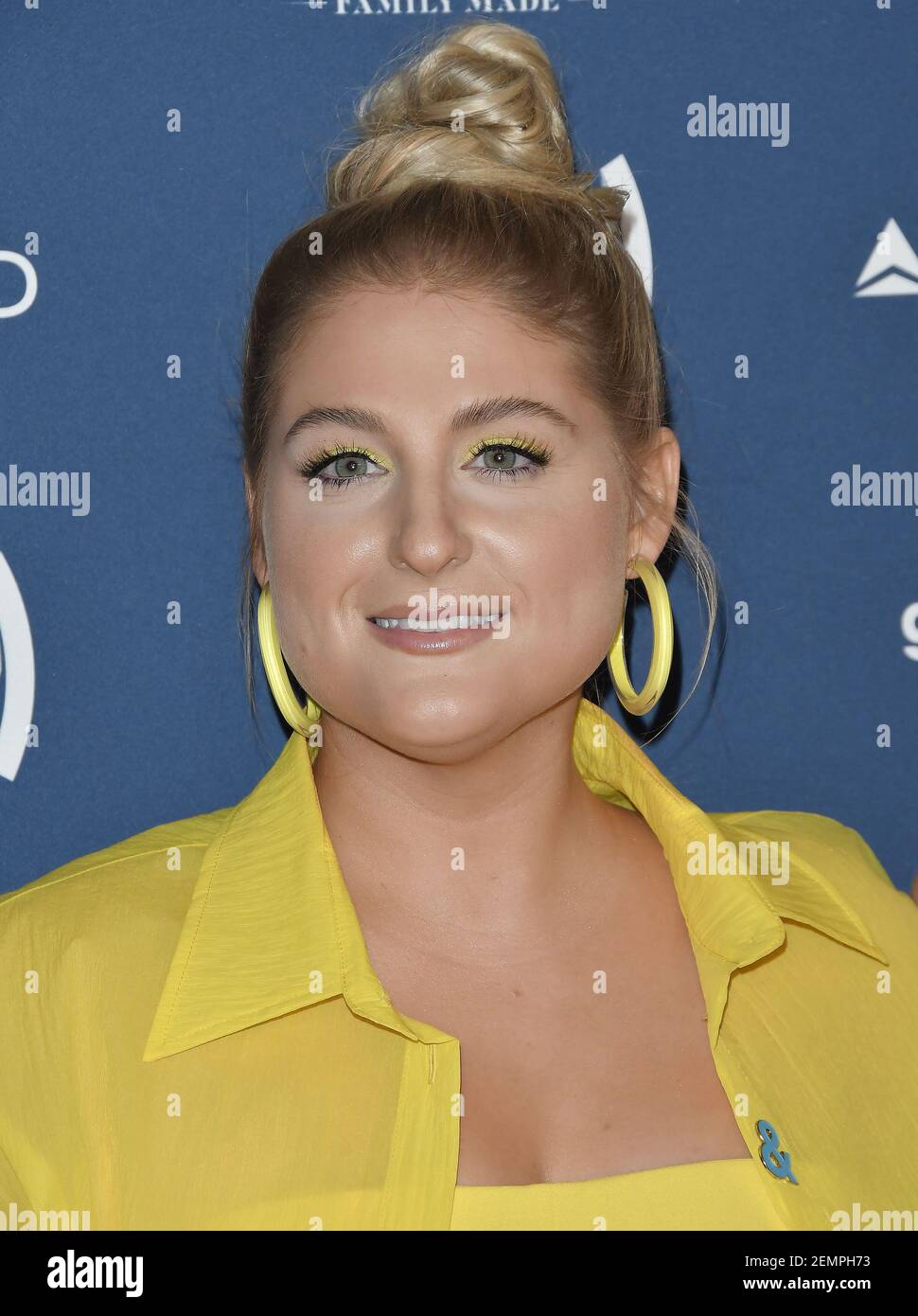 Meghan Trainor arrives at the 30th Annual GLAAD Media Awards held at ...